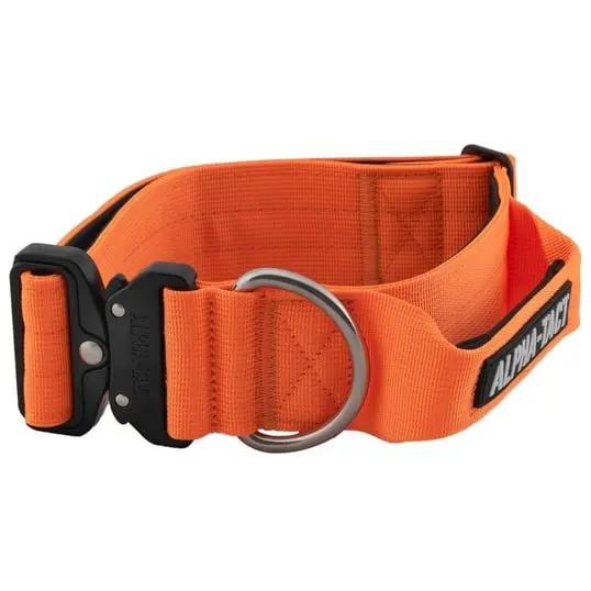 Alphagrip Pro 5cm Turuncu Köpek Boyun Tasması | Alpha-Tact